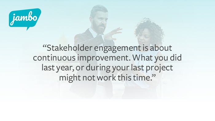 5 best practices to improve stakeholder engagement